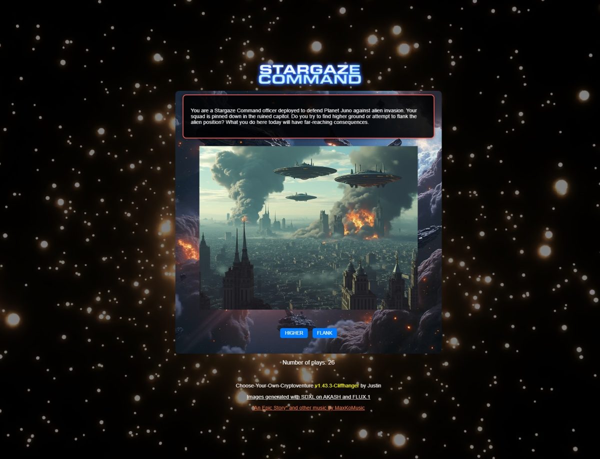 Stargaze Command - WernerHost